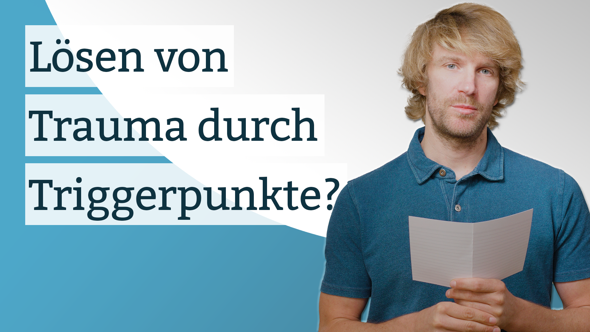 Lassen sich Traumata durch Triggerpunkt-Massagen lösen?